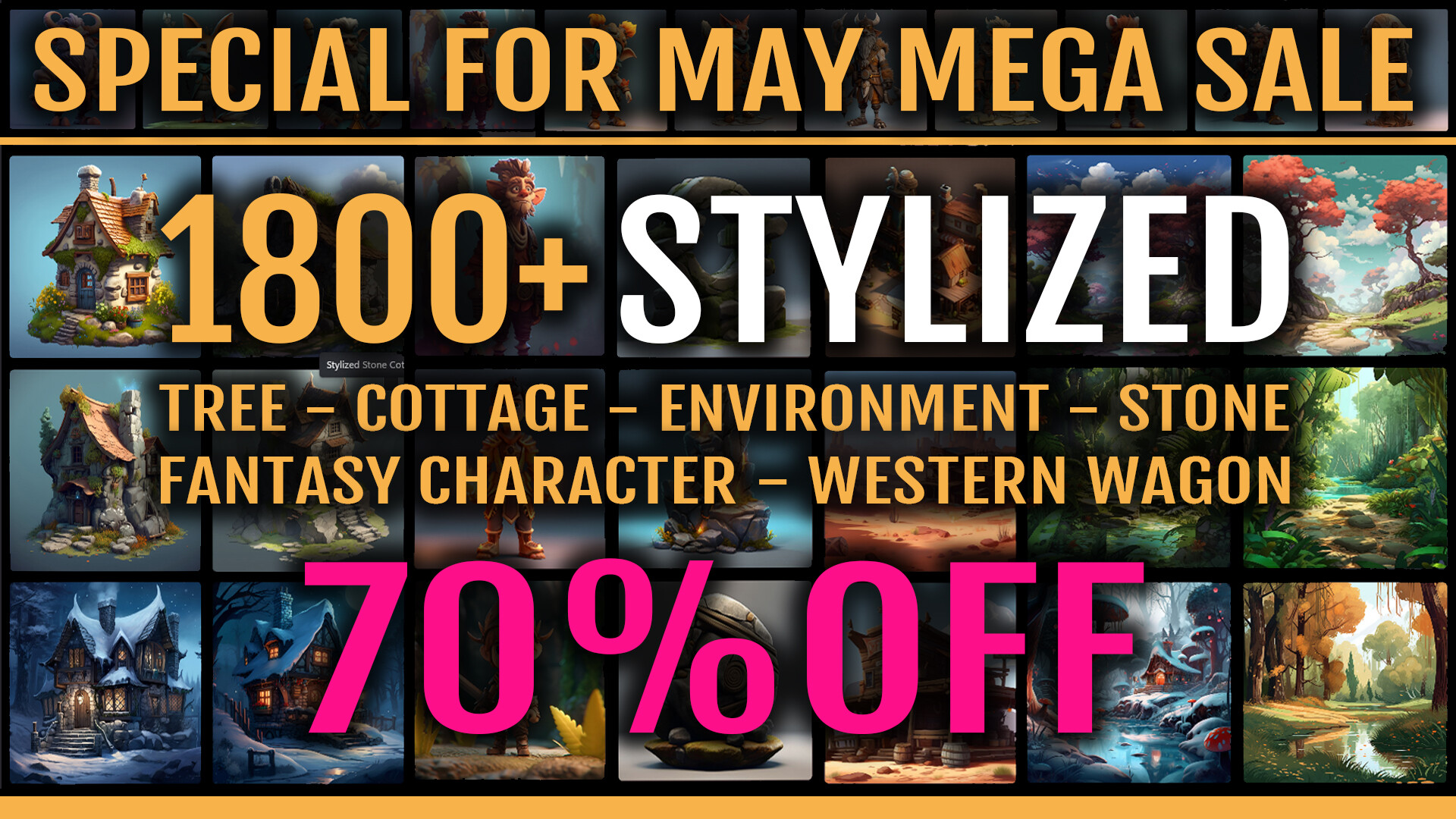 Artificial Dimension - 1800+ Stylized Pack References