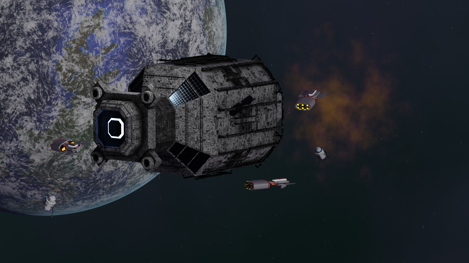 ArtStation - Space Station Alpha