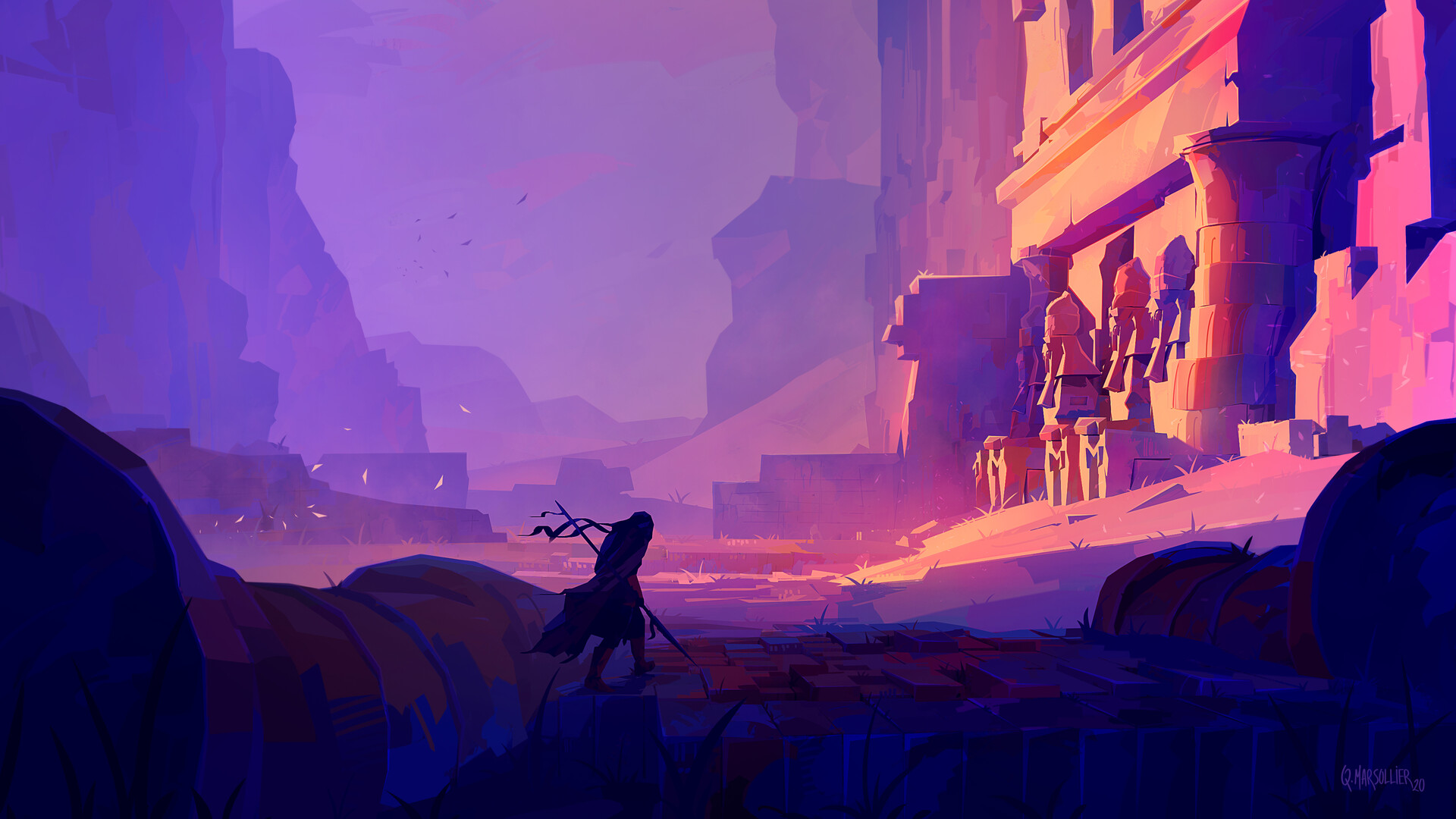 ArtStation - Adventure Game Concept Art for MrSuicideSheep