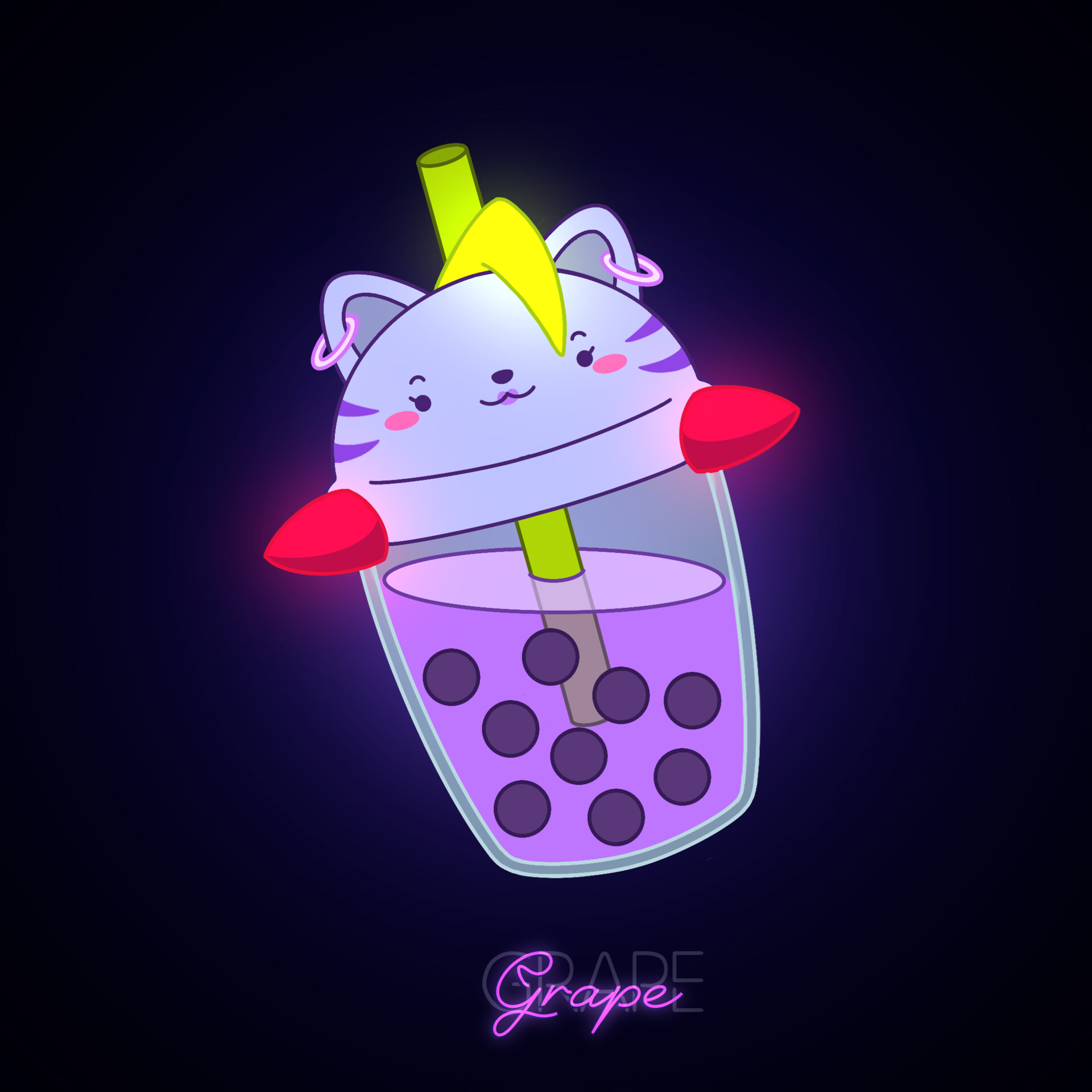 ArtStation - FNAF Boba Soda - Roxanne Wolf
