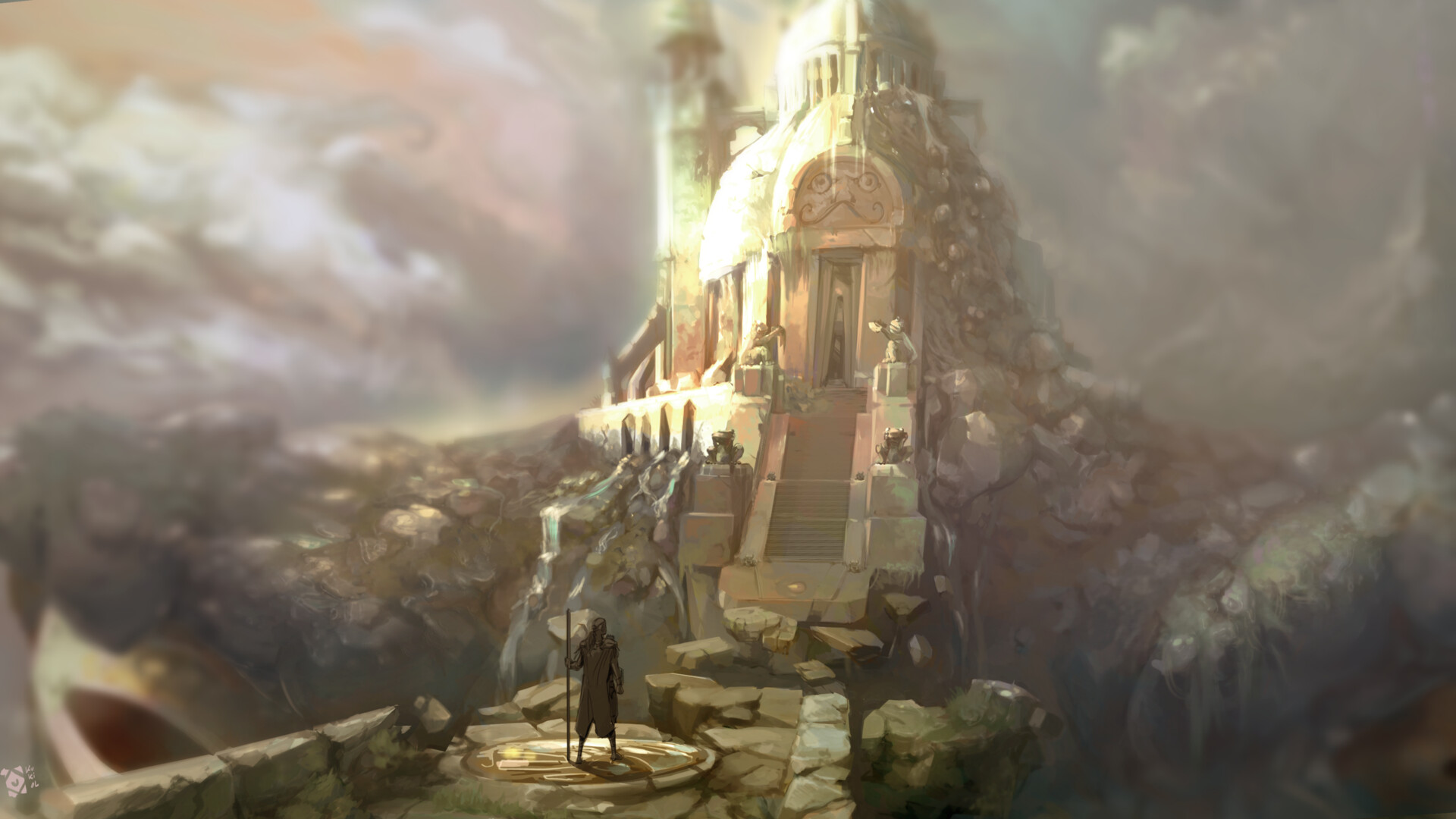 ArtStation - Frog Temple