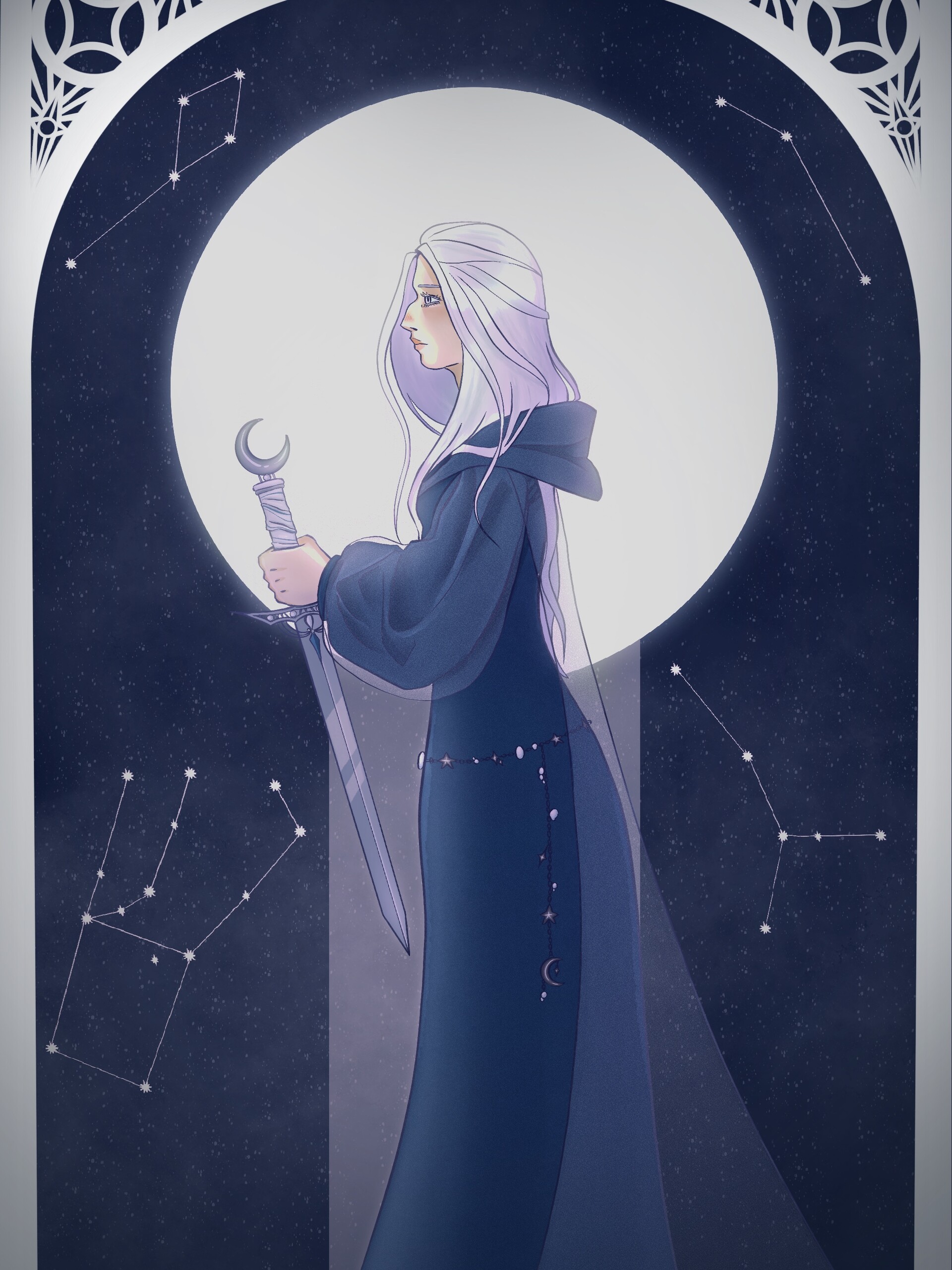 ArtStation - Moon Deity 🌑