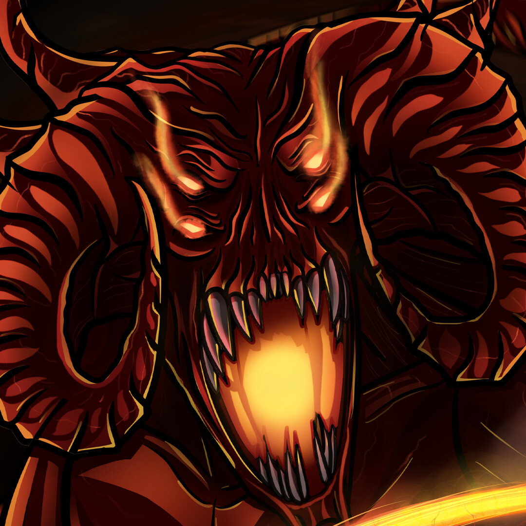 Balrog Of Morgoth Drawing