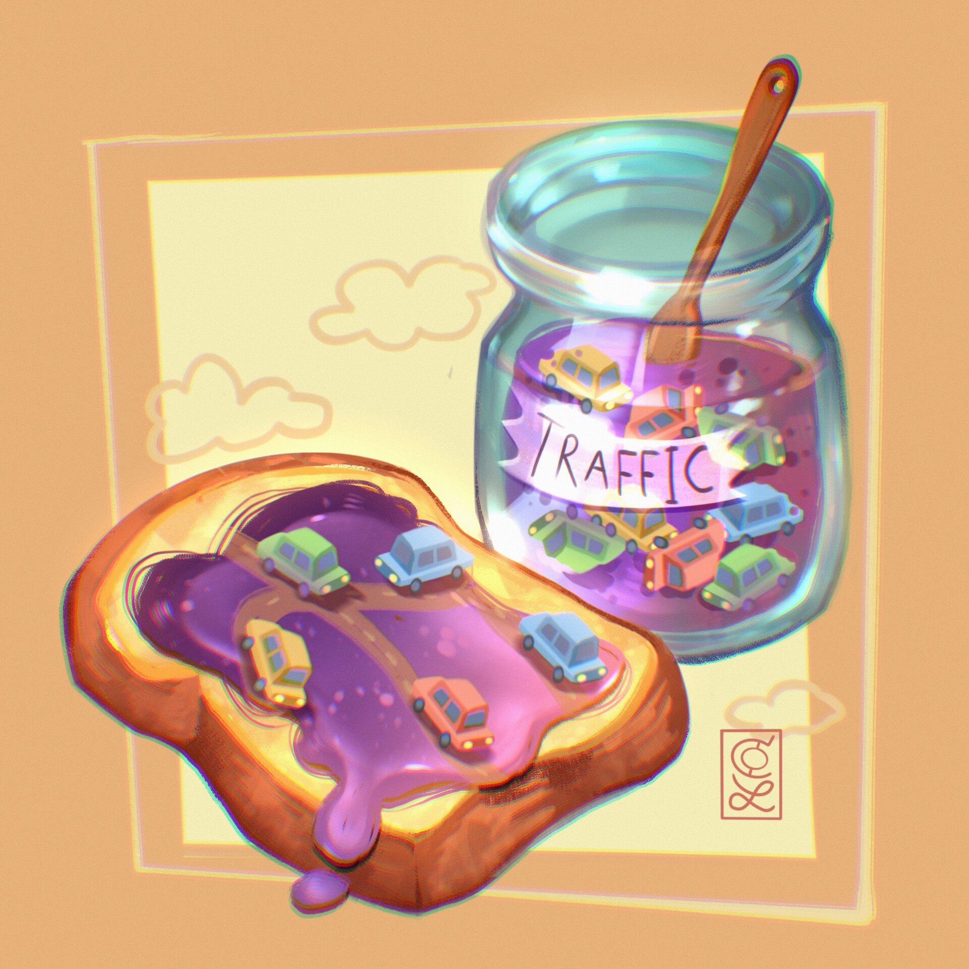 ArtStation - Traffic Jam