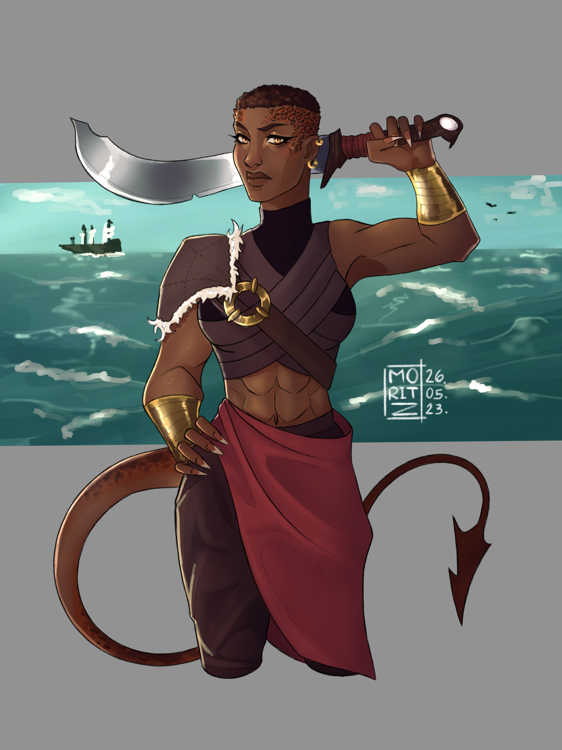 ArtStation - Pirate design #1 - dnd design