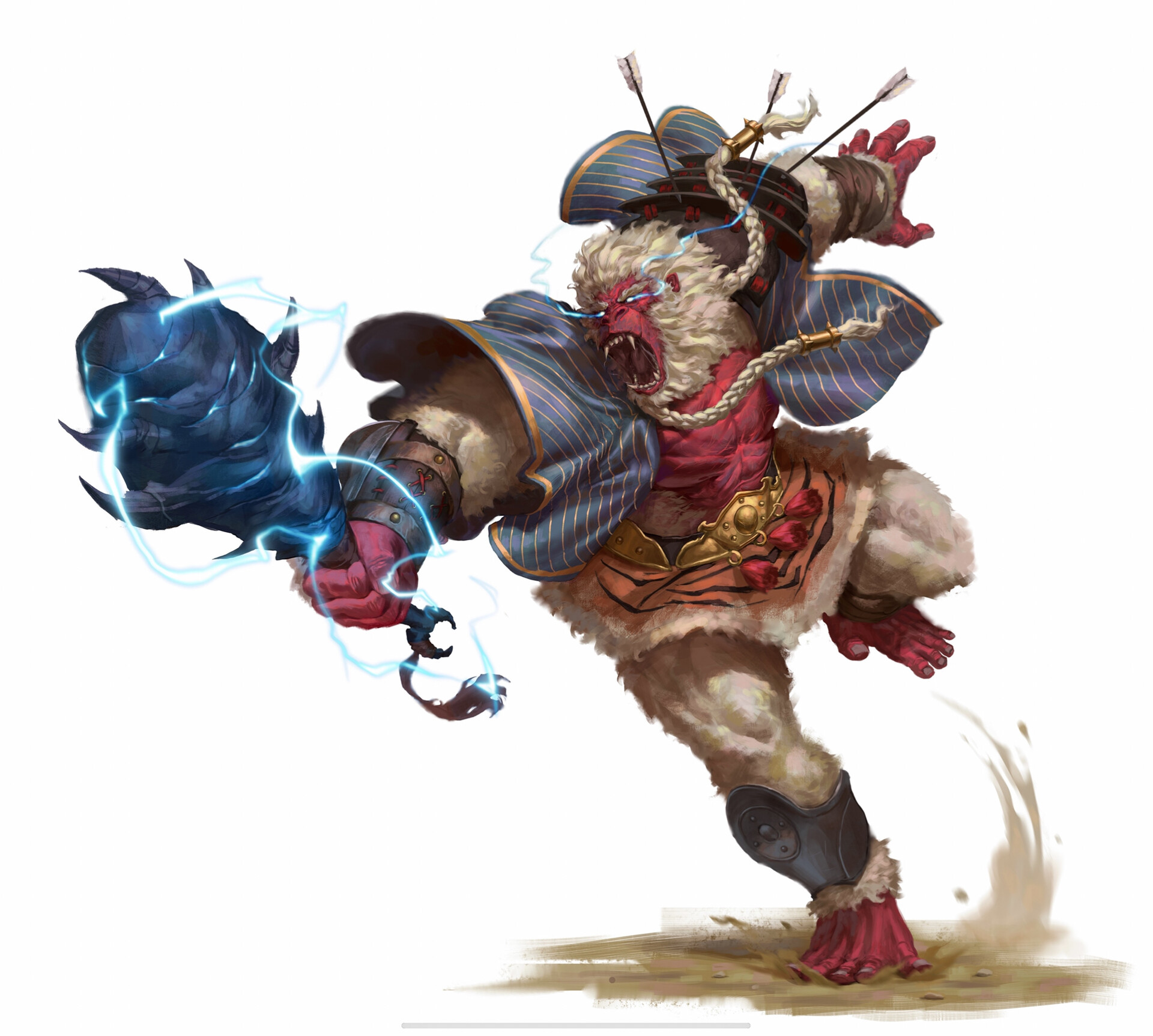 ArtStation - Monkey Barbarian