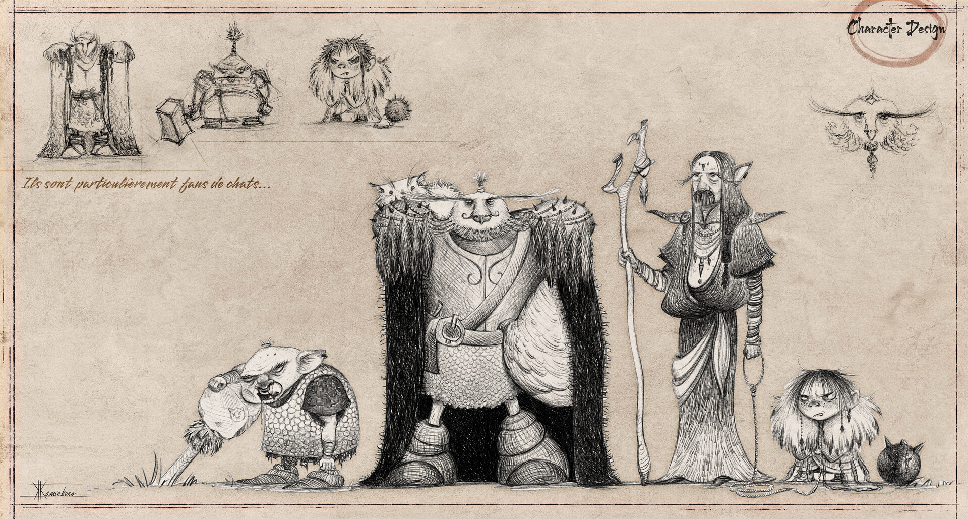 ArtStation - Family of Adventurers