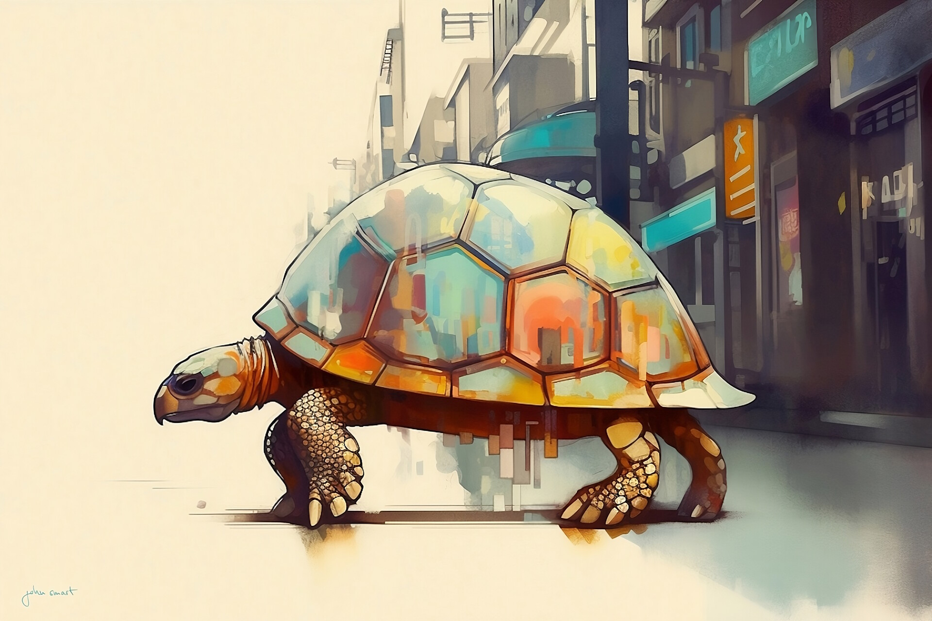ArtStation - digital ist besser by john smart 2023