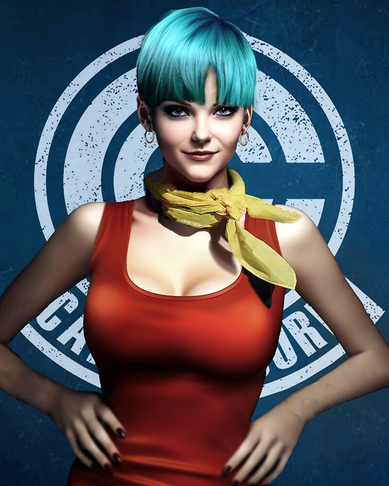 Artstation Bulma Briefs Real Life Ai Ps