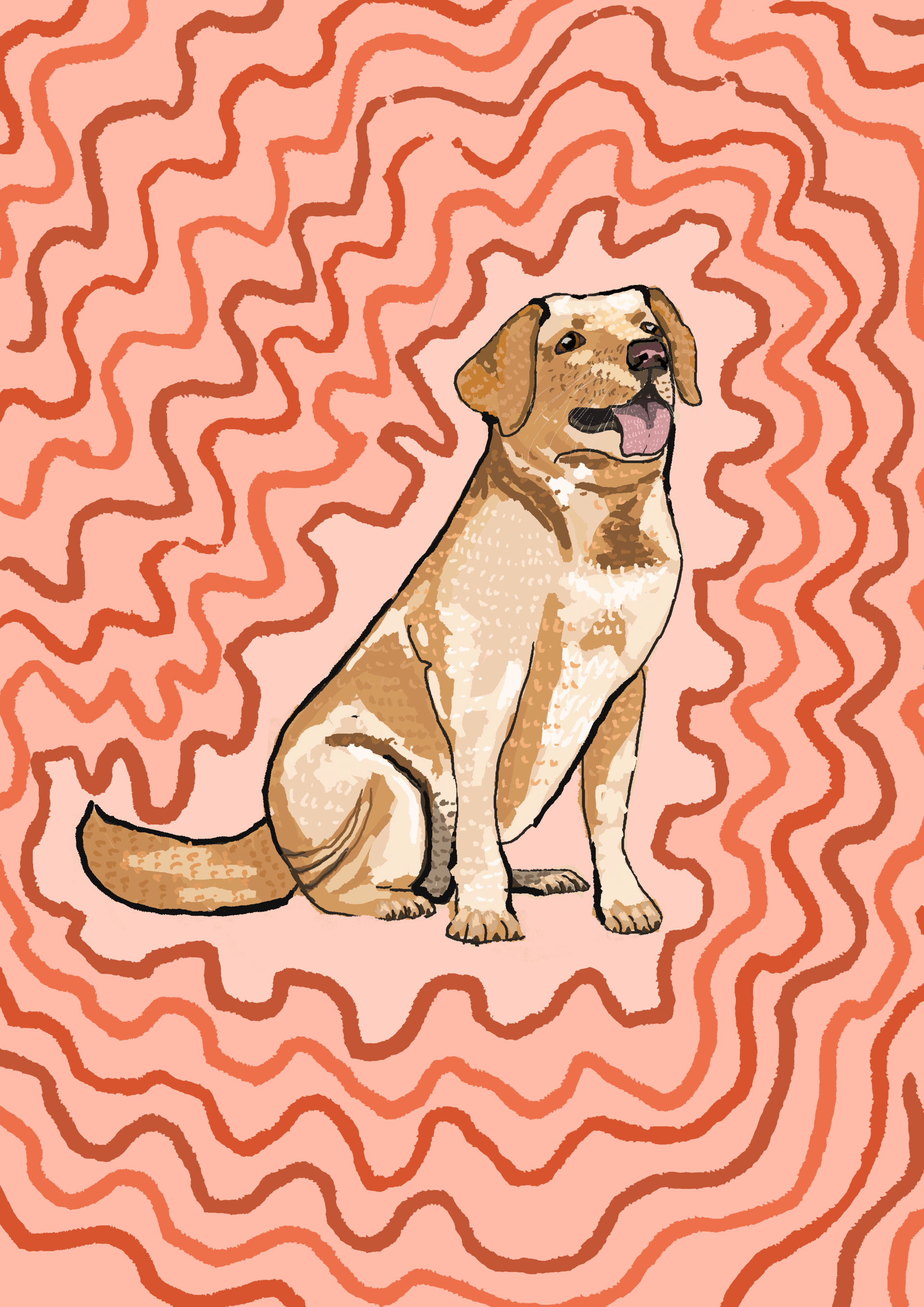 ArtStation - pieski illustrations