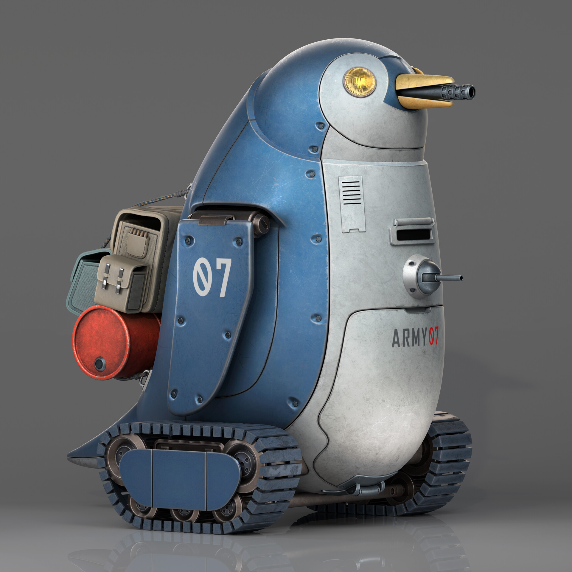 ArtStation - The Penguin tank
