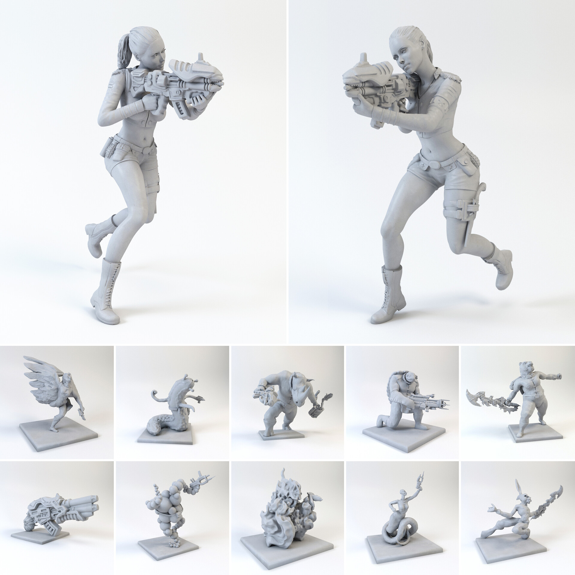 ArtStation - Miniatures Design