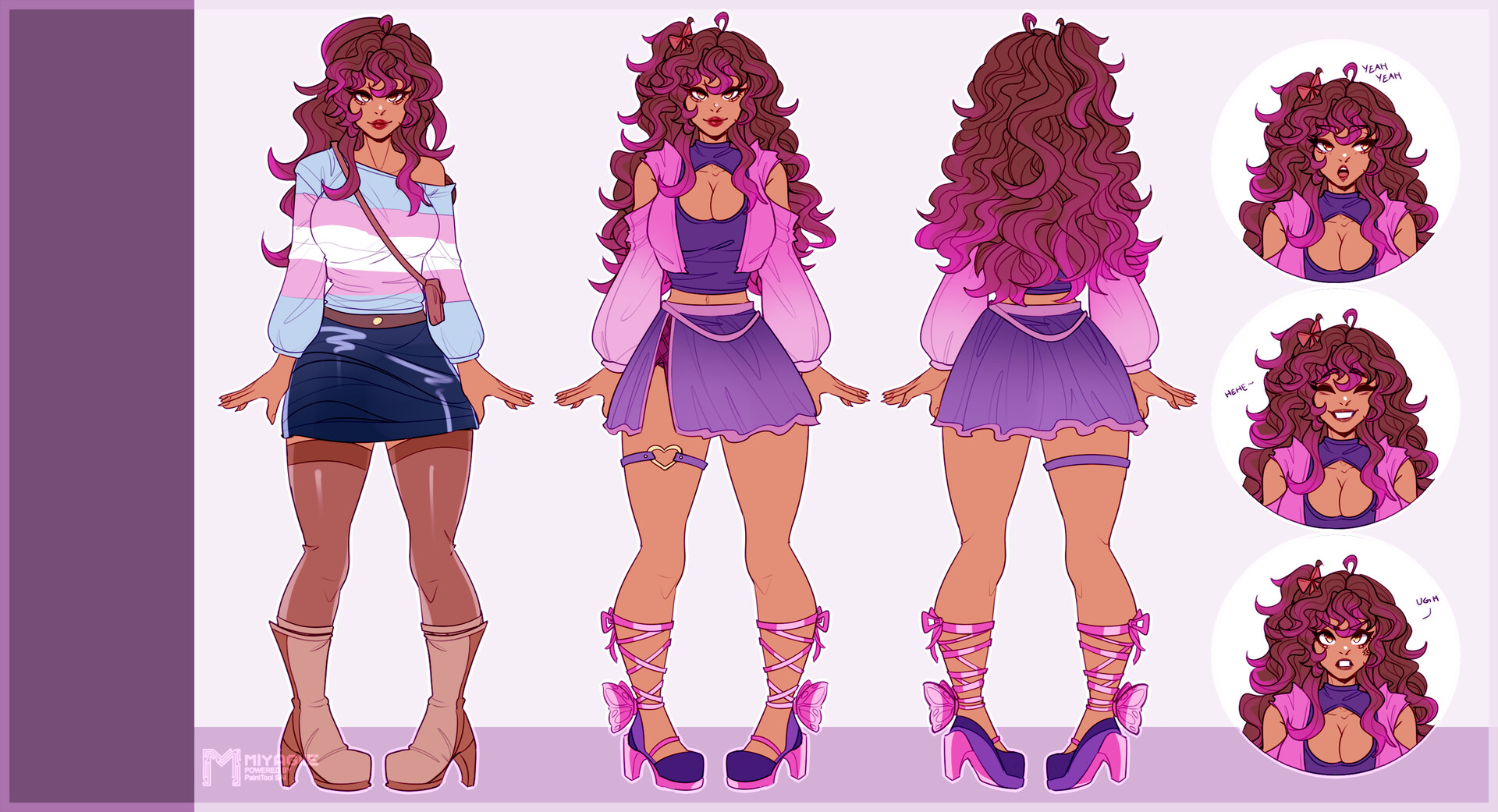 ArtStation - Character Sheet Commission