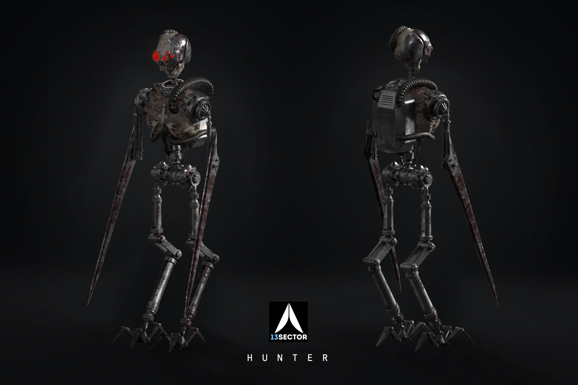 ArtStation - The Hunter. Hard surface modeling.
