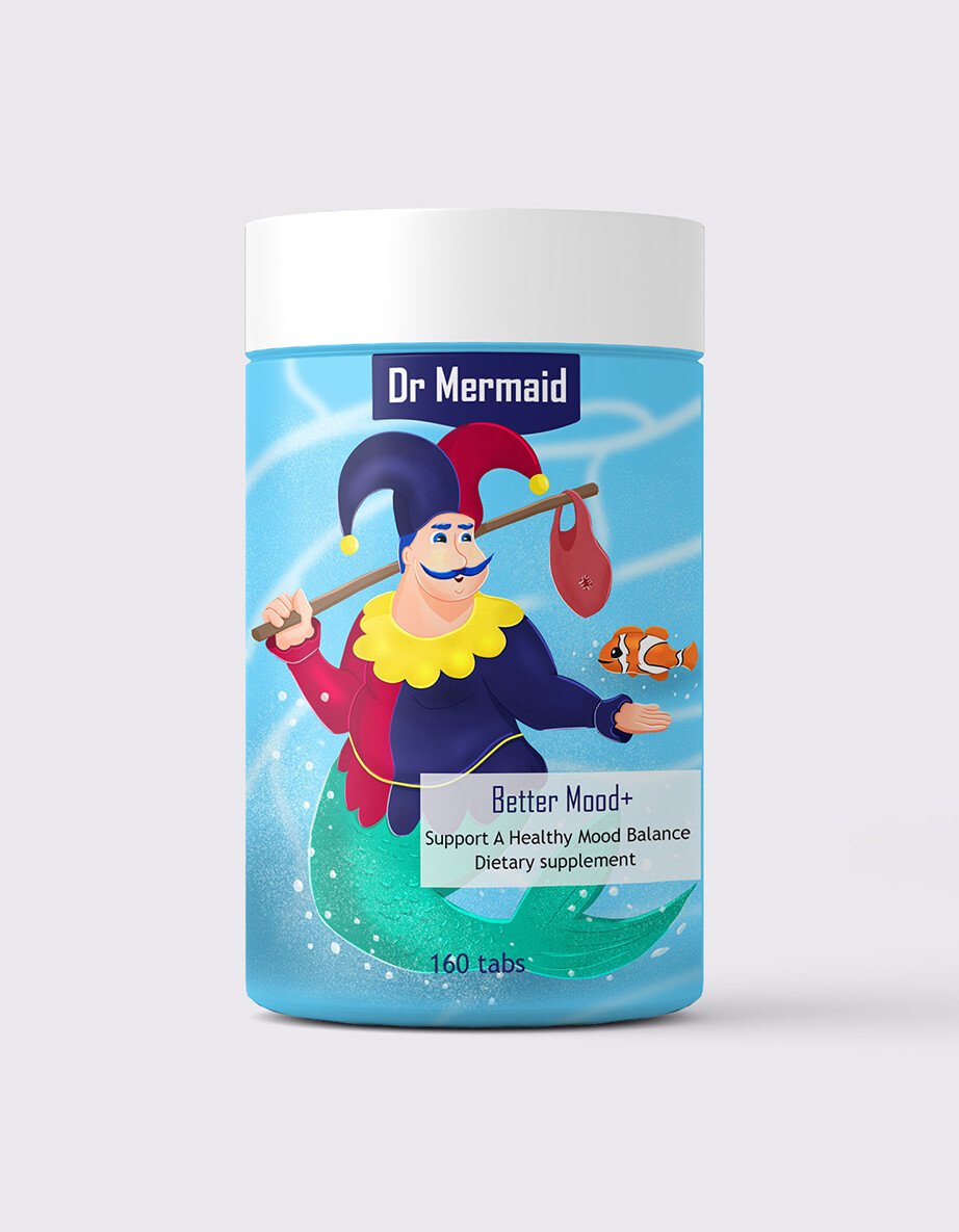 Daria Solovyeva - Mermaid Fool Packaging Illustration