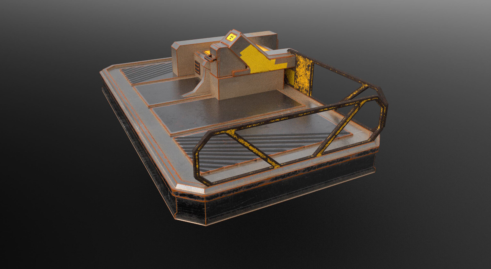 ArtStation - Textured platform