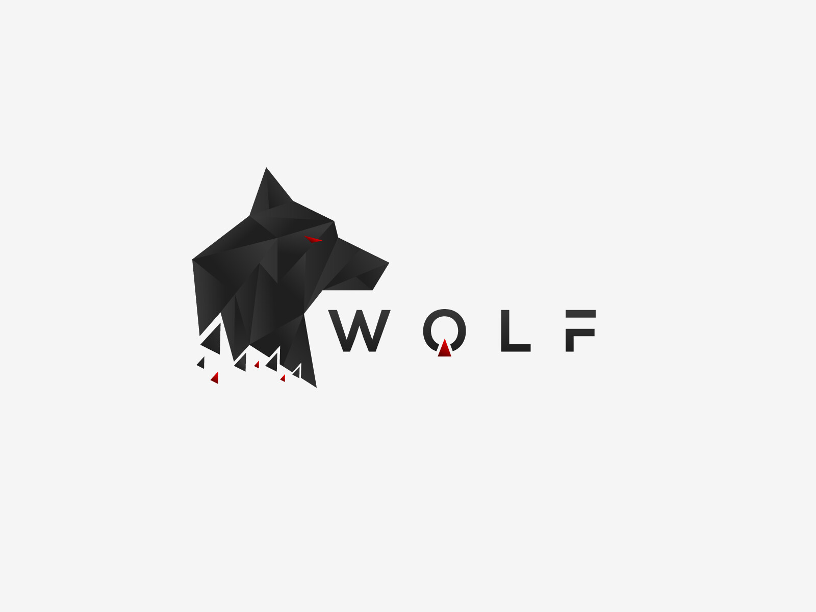 ArtStation - Wolf Logo For Sale