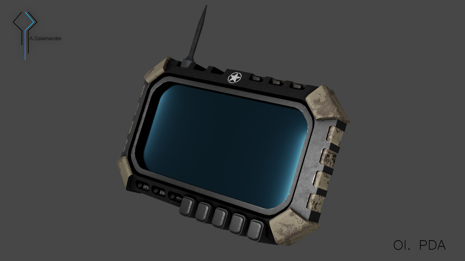 ArtStation - Sci-Fi PDA