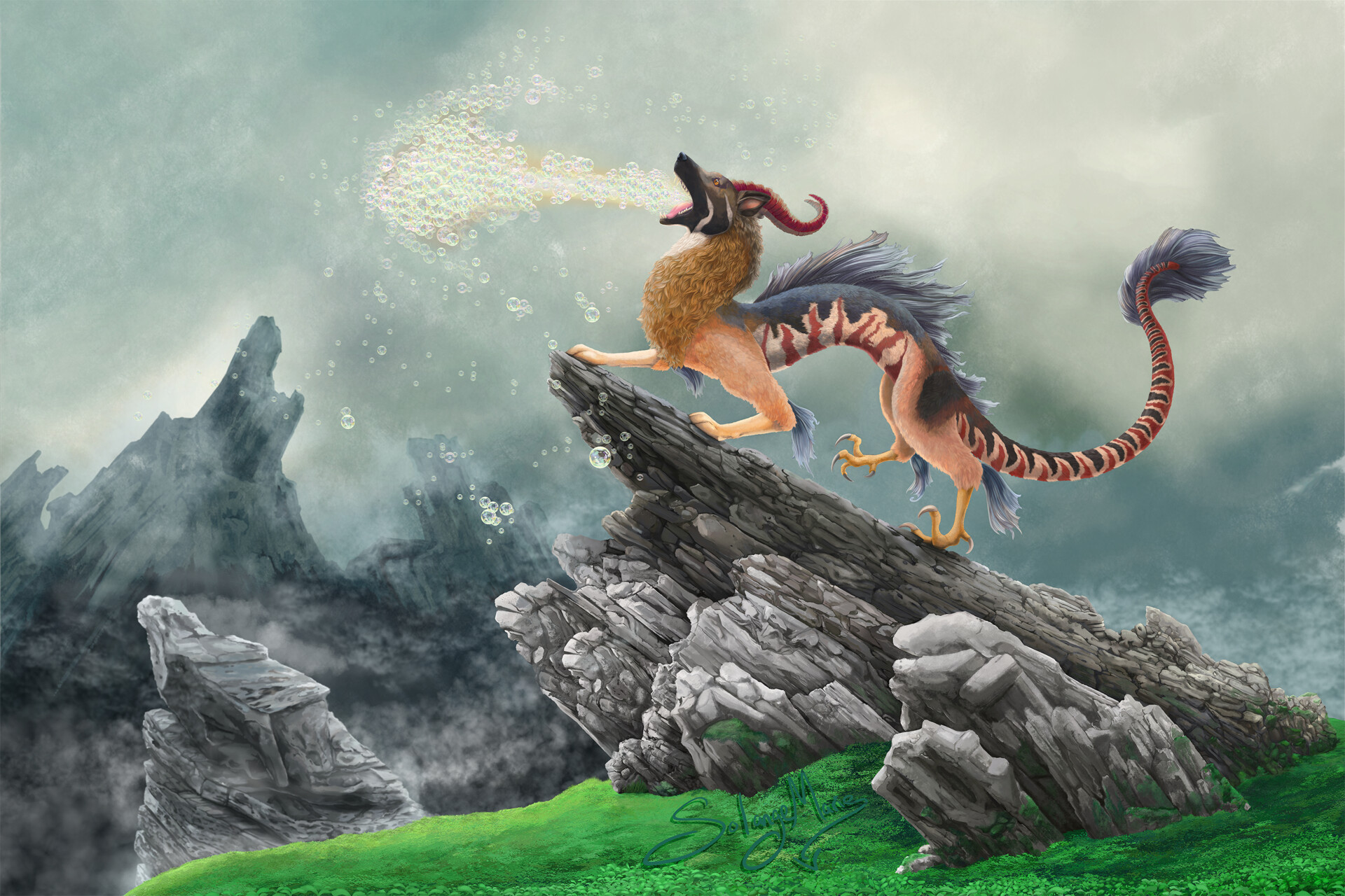 ArtStation - That's a Weird Dragon