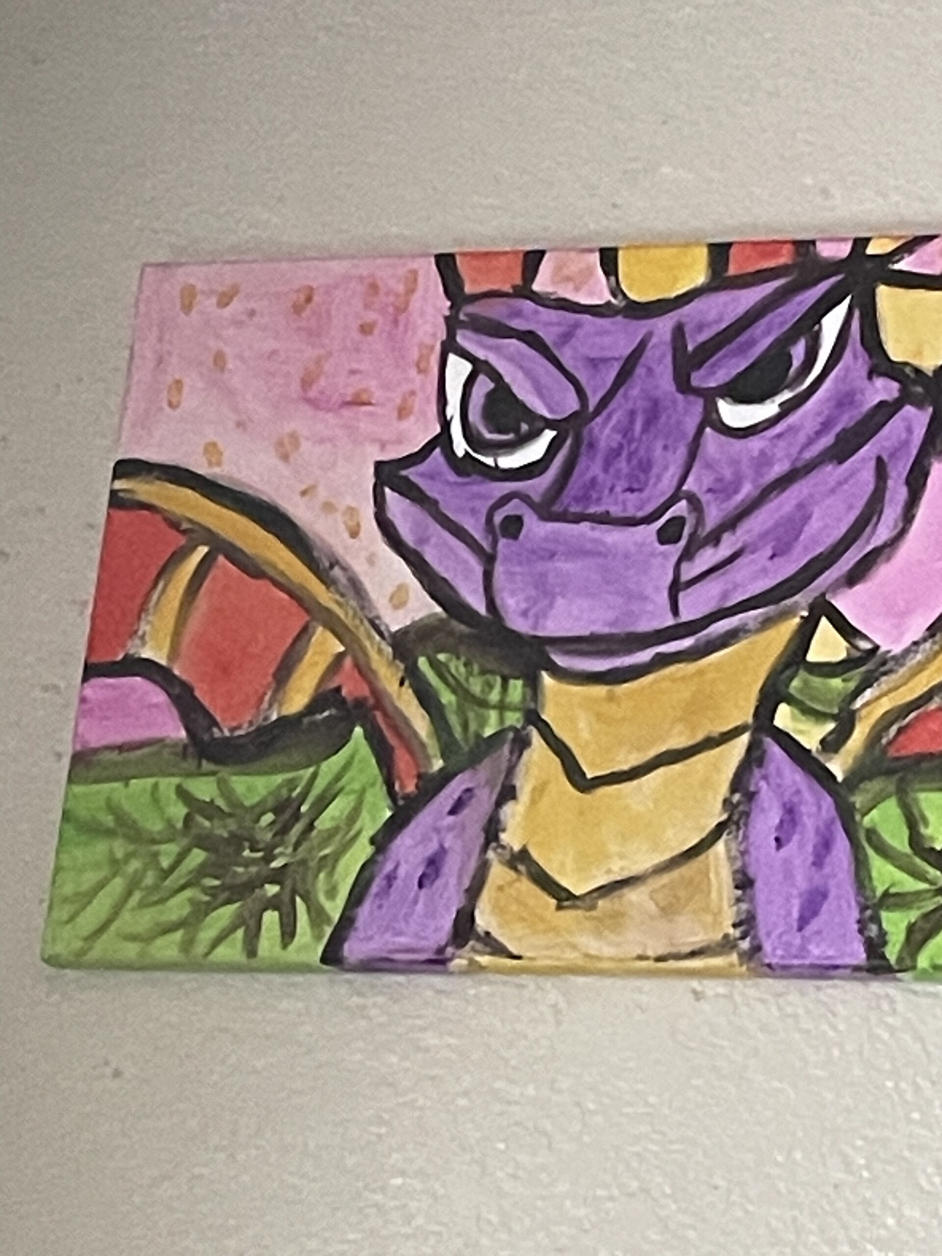 ArtStation - Spyro the dragon Paint