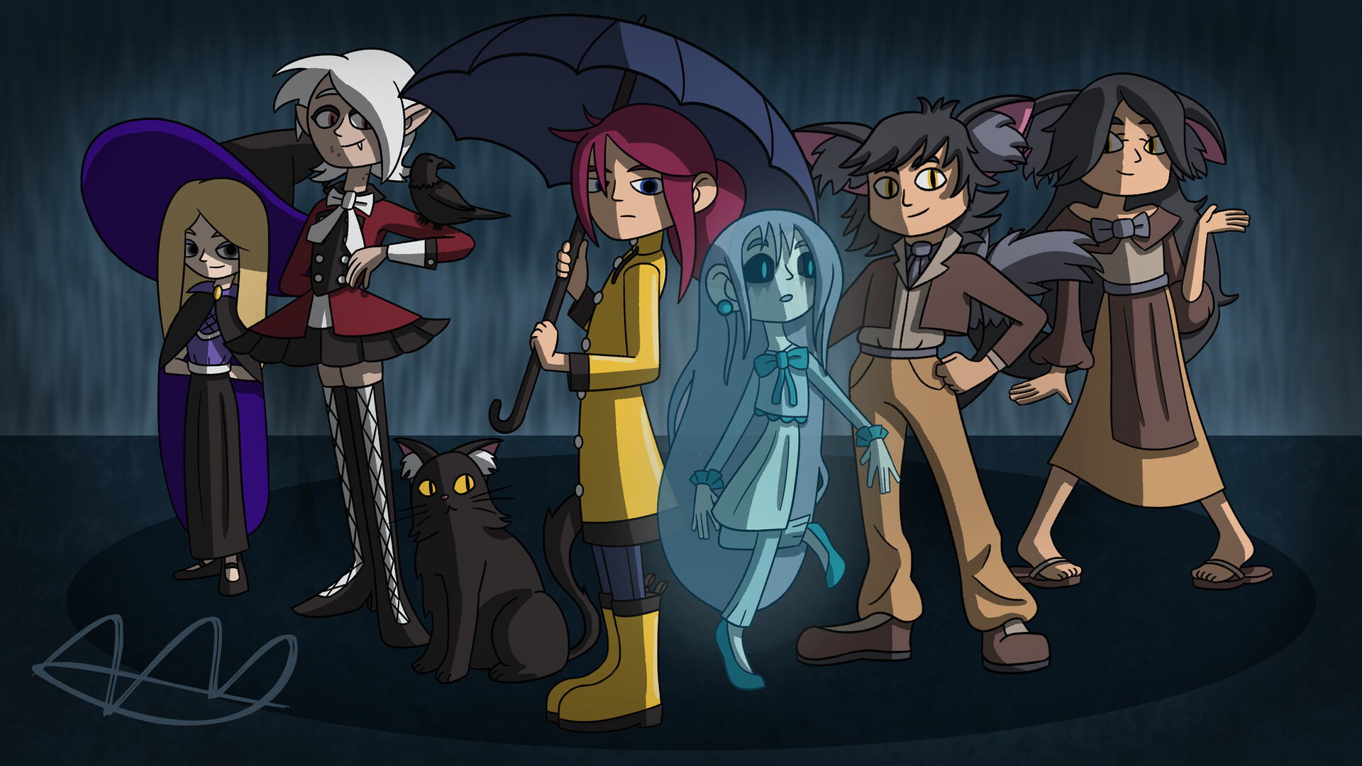 ArtStation - Monster Kids