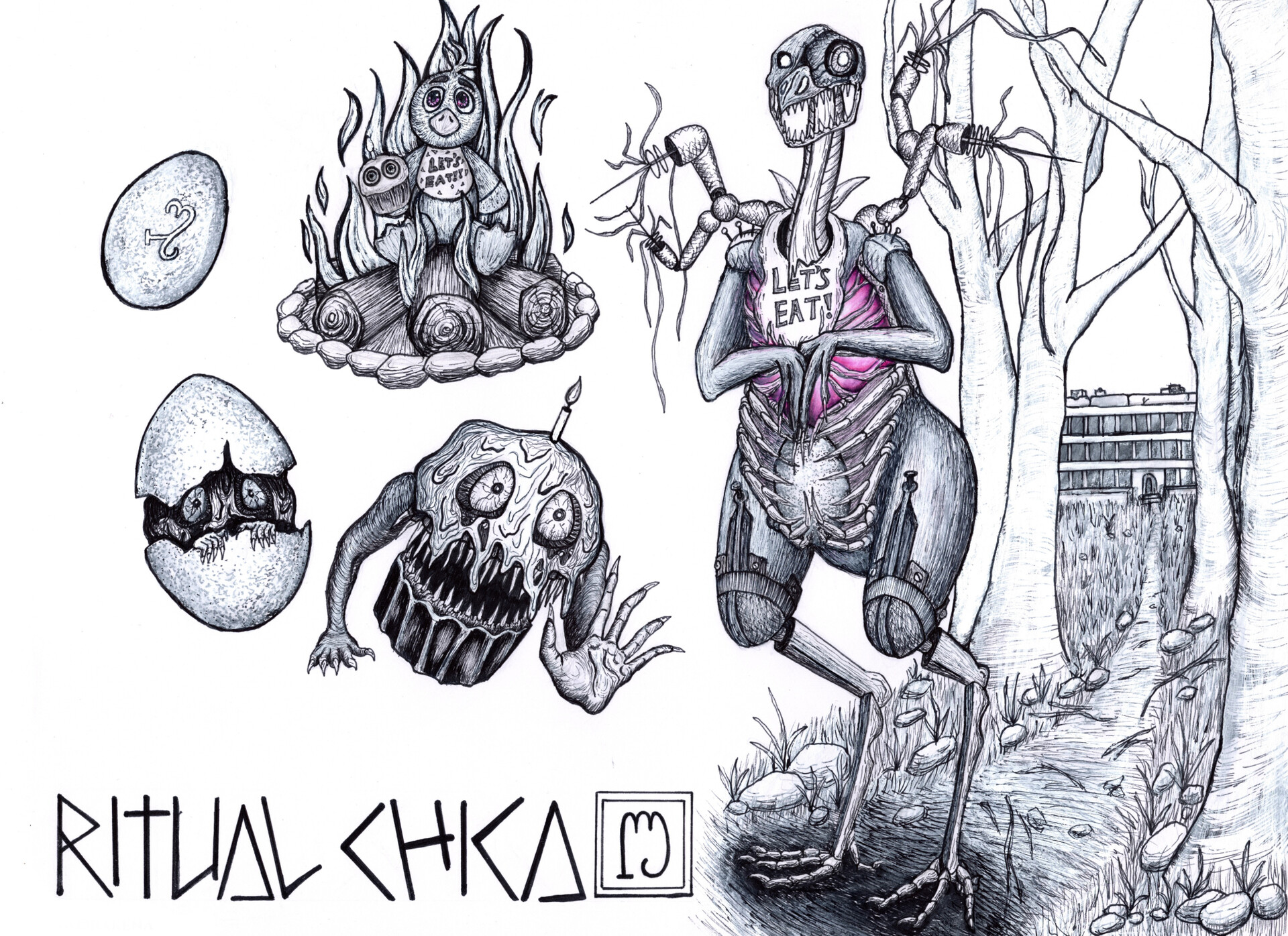 ArtStation - Ritual Chica