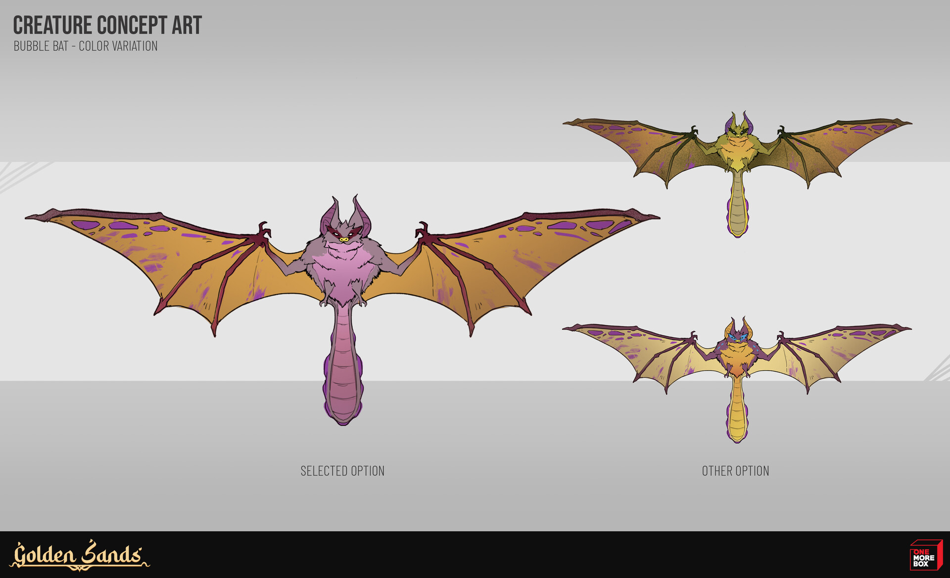 One More Box Studio - Golden Sands - Creature Concepts