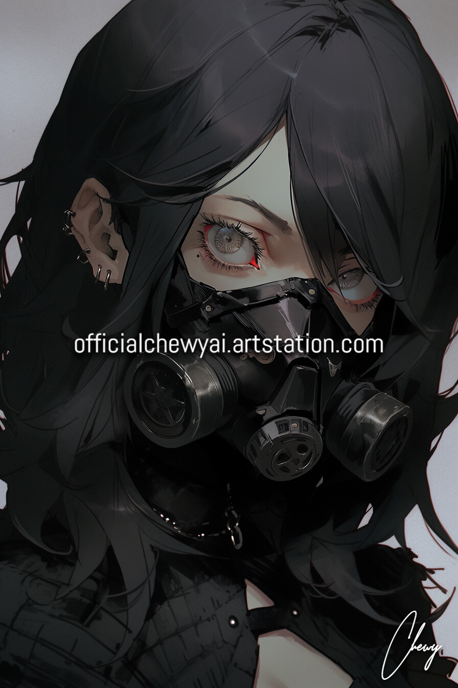 ArtStation - Gasmask Girls