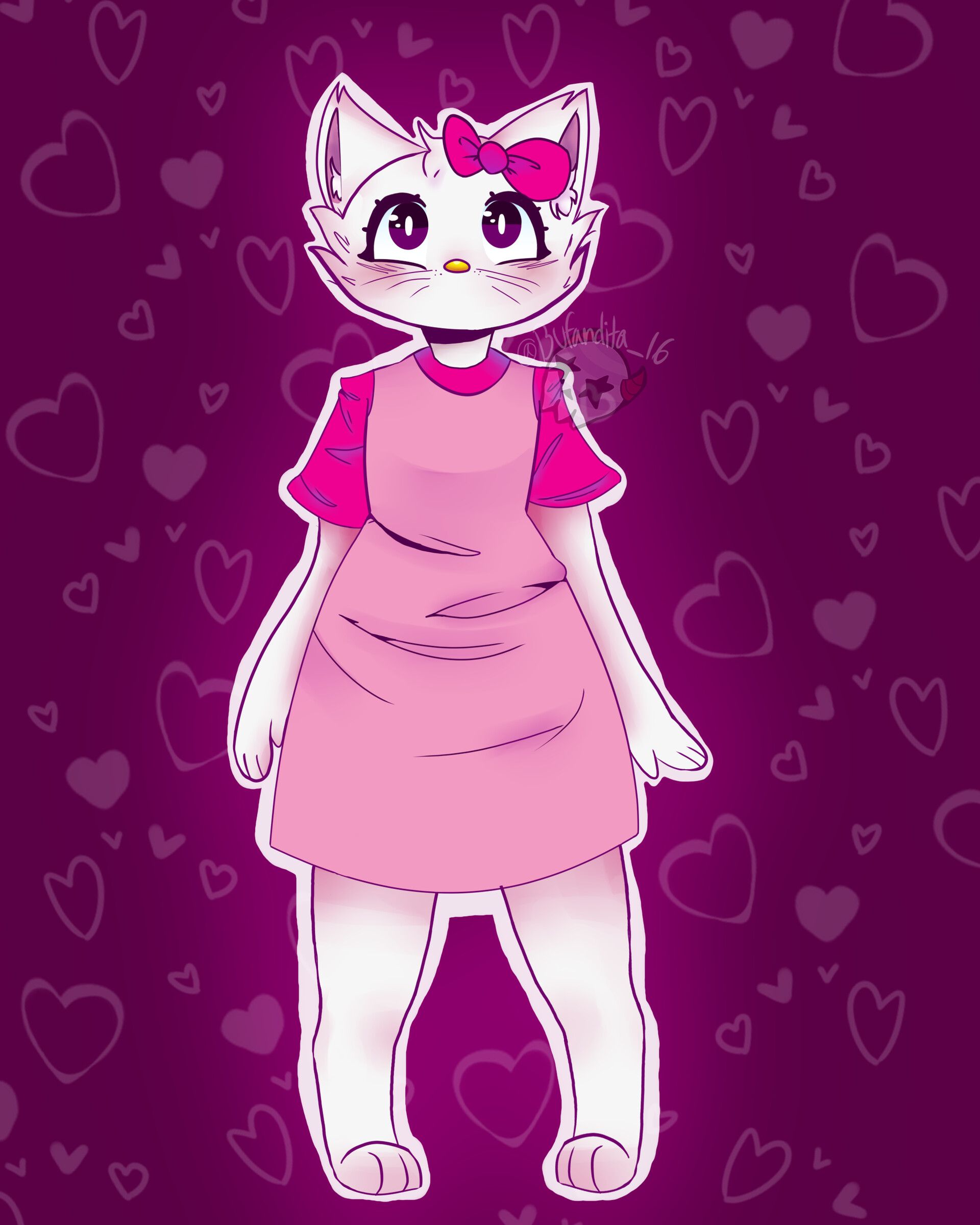 ArtStation - HELLO KITTY FANART