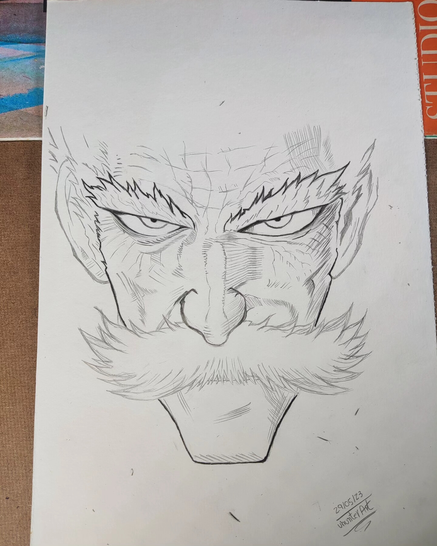 ArtStation - sketch silver fang - one punch man what do you think?
