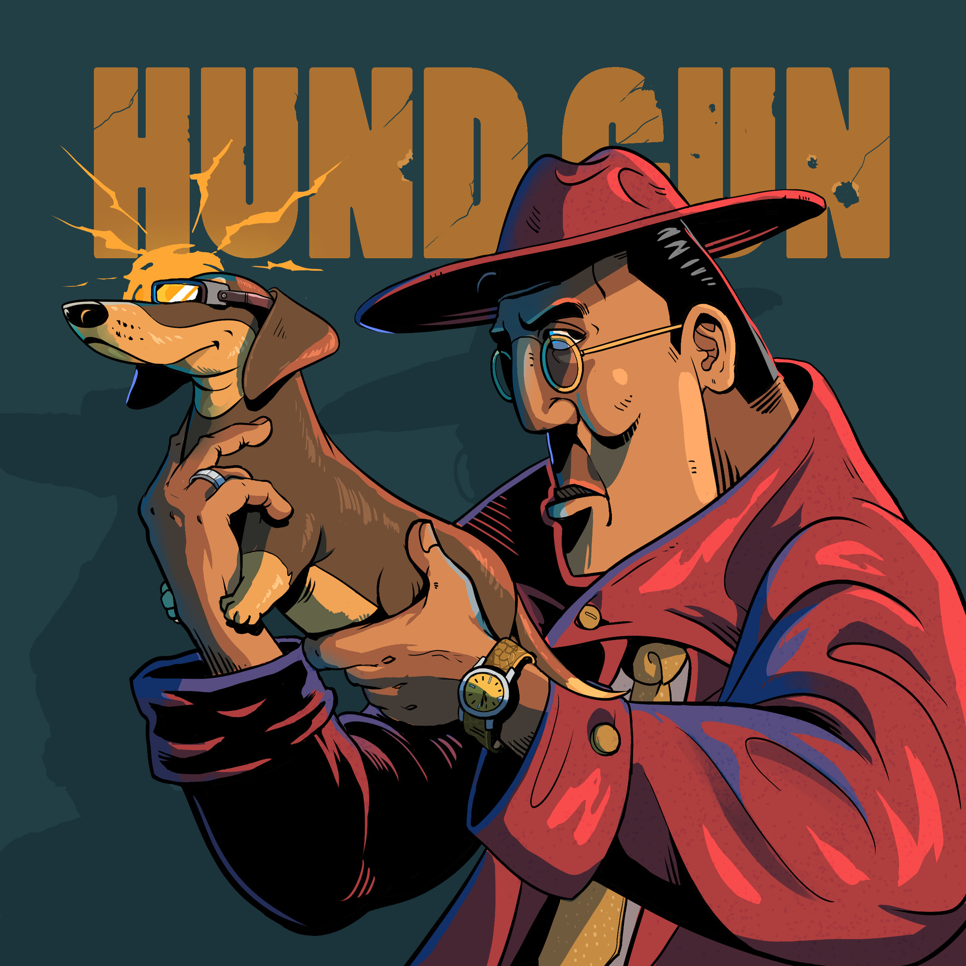 ArtStation - AGENT DACHSHUND