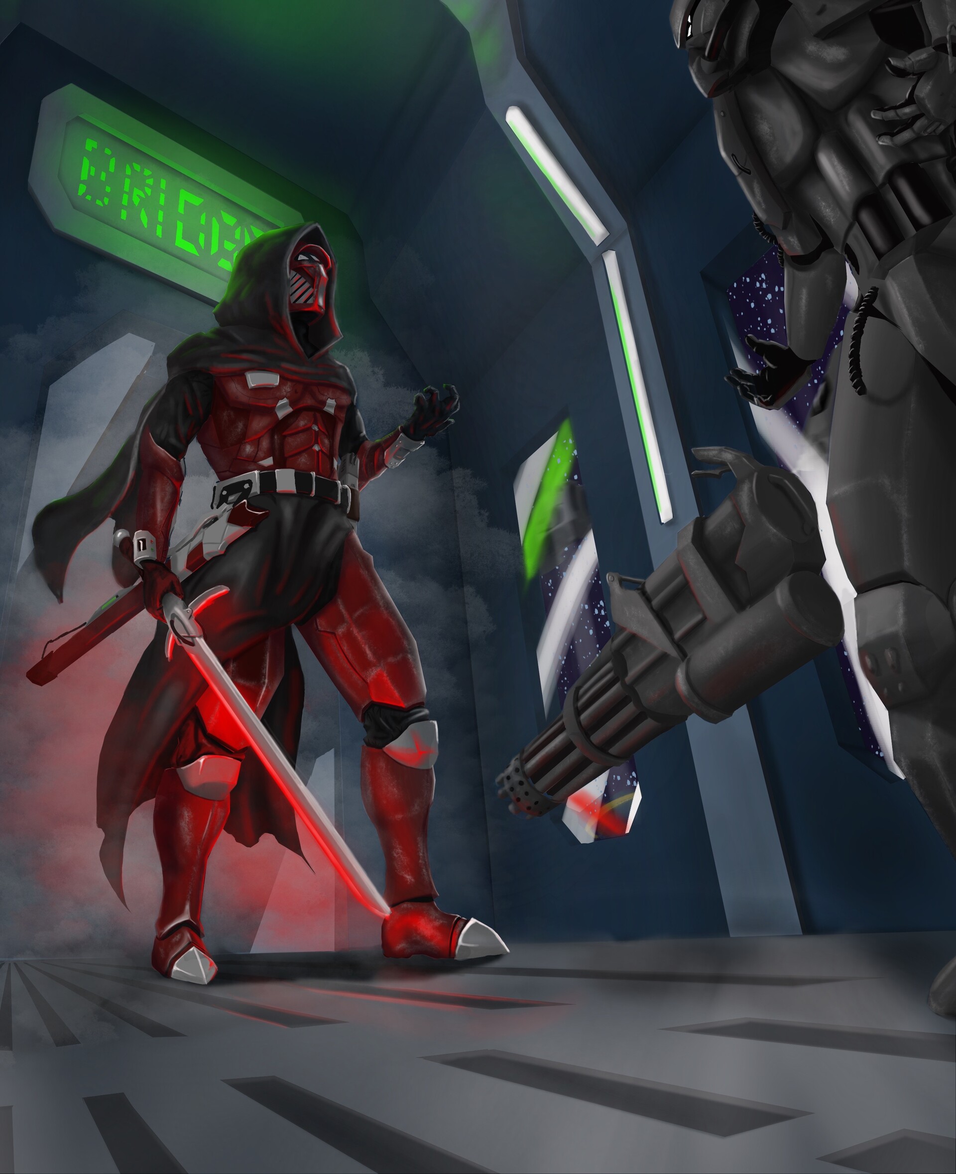 ArtStation - Space ship invasion