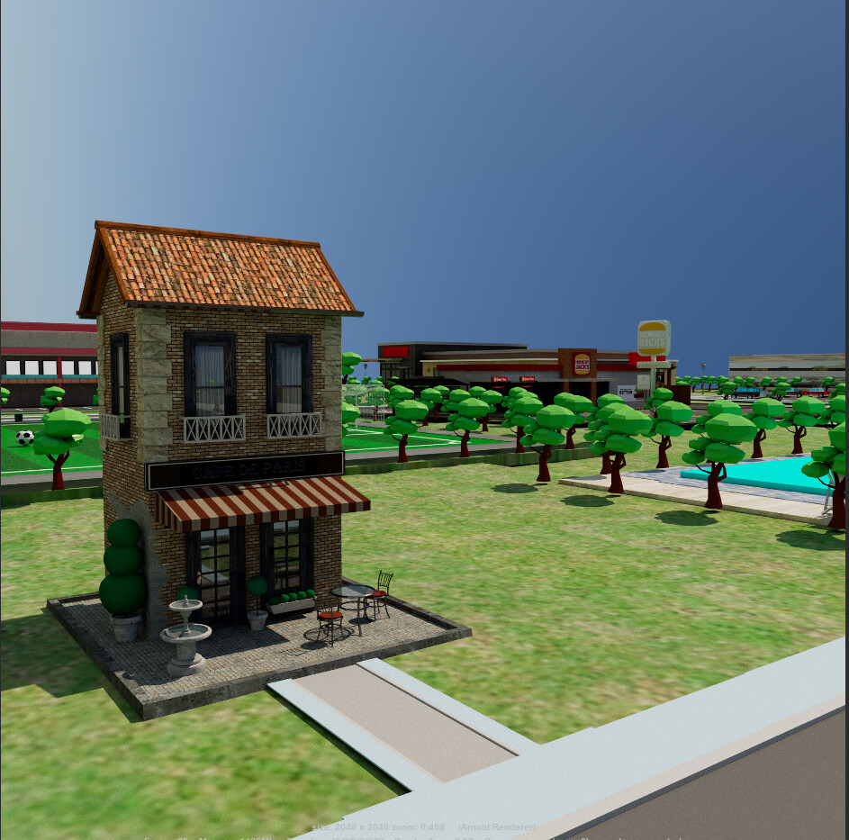 ArtStation - min city