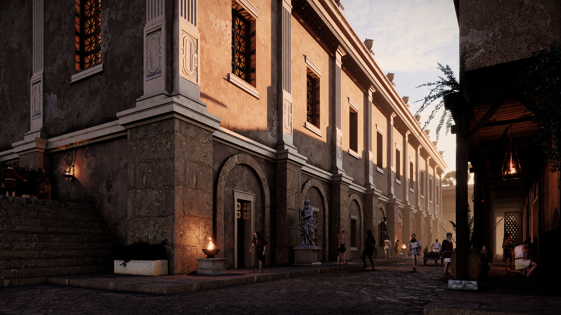 ArtStation - Roman Basilica of Liberalitas Iulia