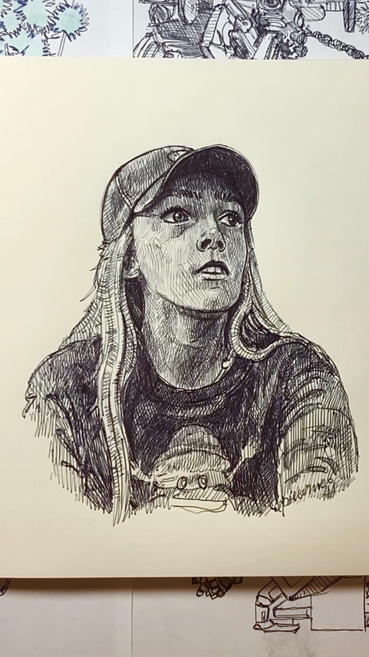 ArtStation - Chloe Covell | sketchbook mode | drawing process and animation