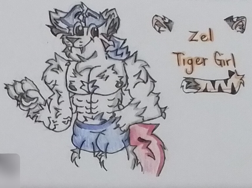 ArtStation - 🐯👩‍🎨 Fanart for Miguel Silva the White Wolf, but his is ...