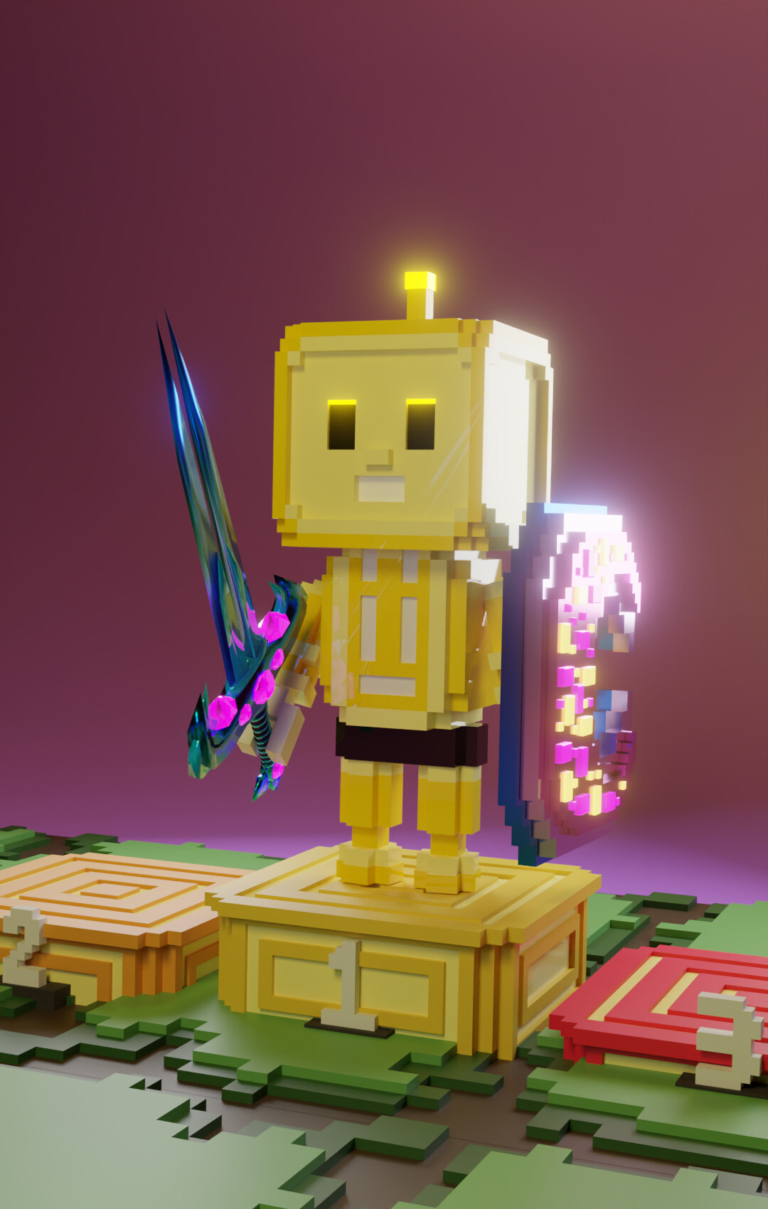 ArtStation - Godly Yellow Robo