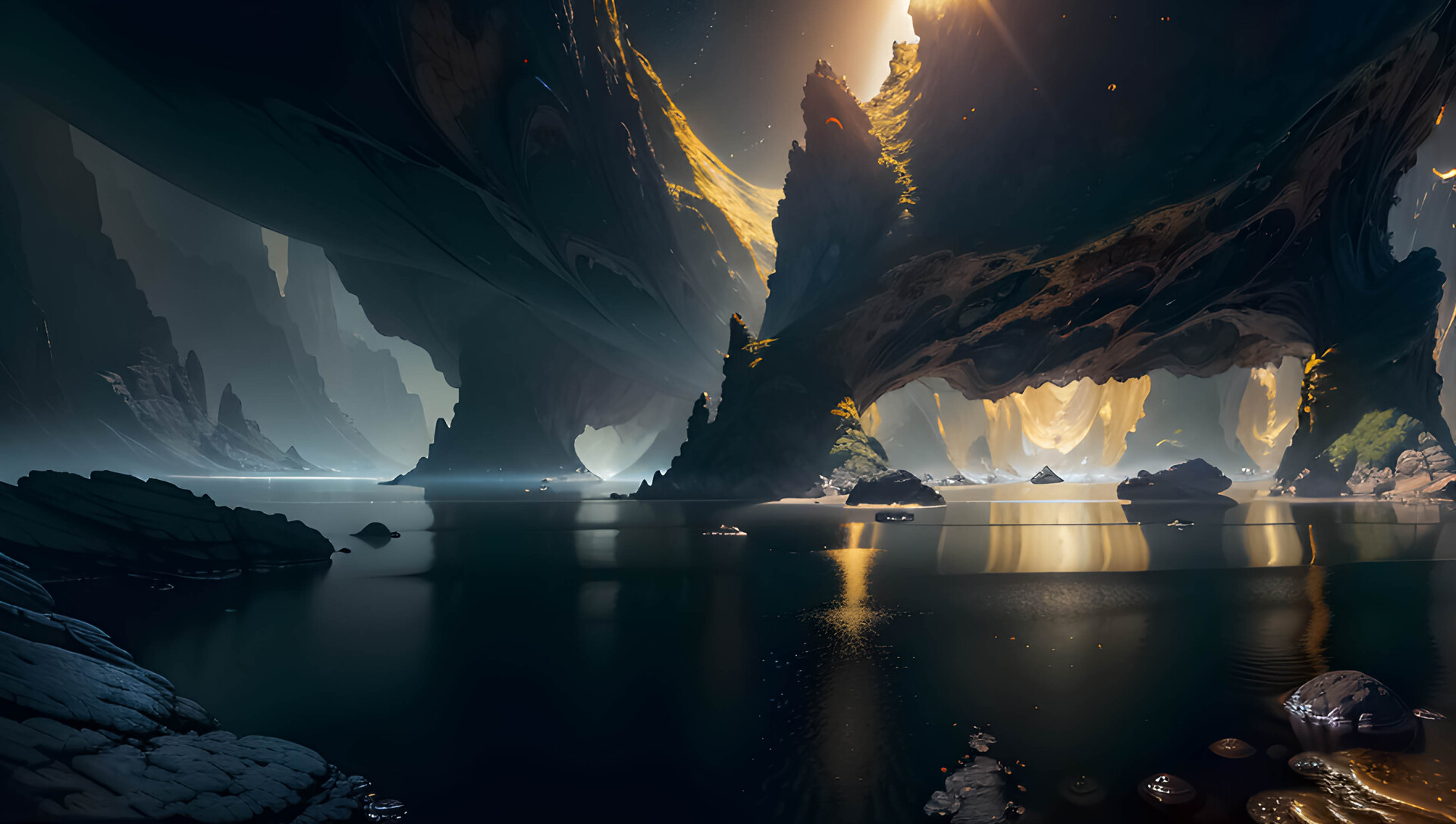 ArtStation - Alien Landscape