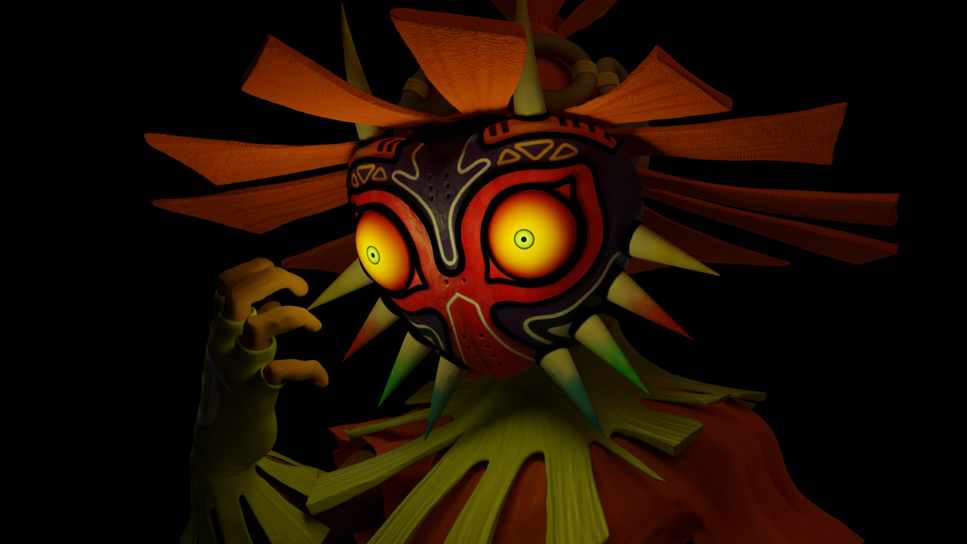 ArtStation - Skull kid (The Legend of Zelda: Majora's Mask)