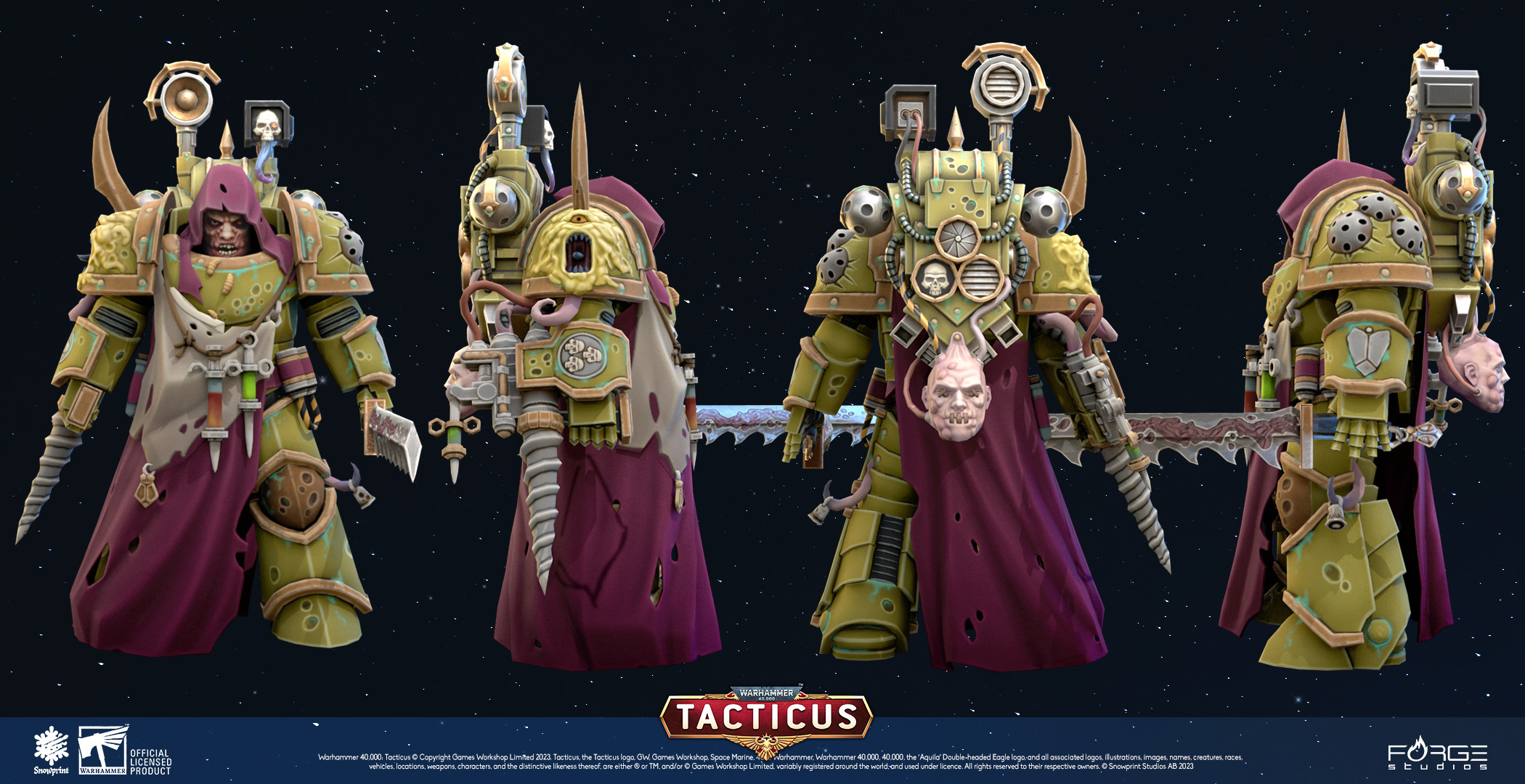 FORGE STUDIOS - Warhammer 40K: Tacticus - Nauseous Rotbone