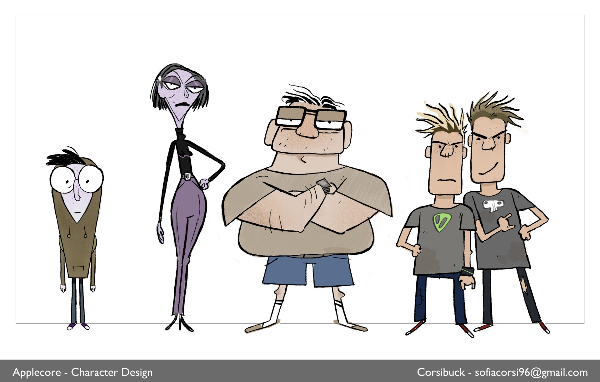 Sofia Corsi (Corsibuck) - Character Design Portfolio 2023 - Corsibuck (Sofia Corsi)
