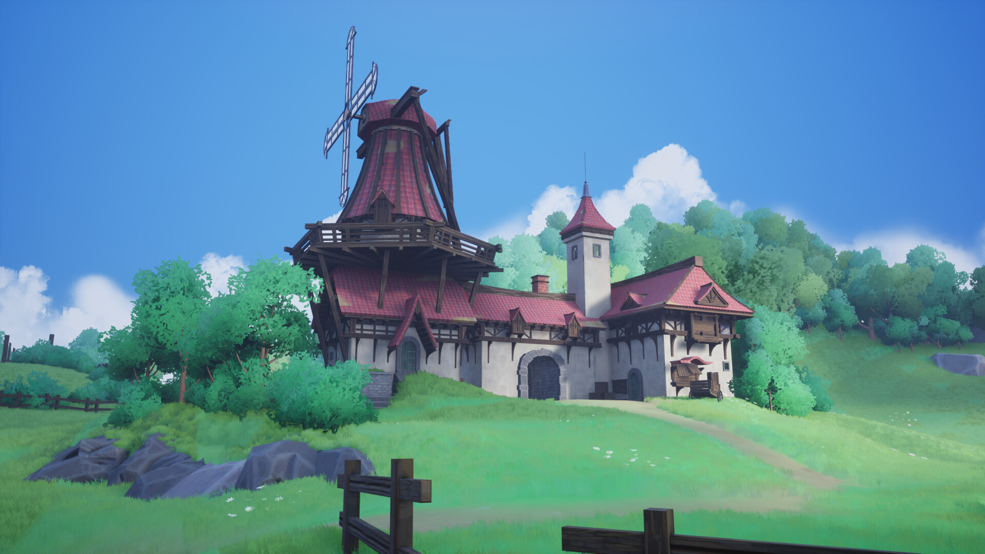 ArtStation - Stylized Scene