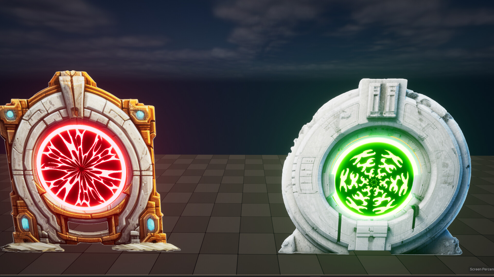 Mohmmad aslam - Magical Portal VFX Unreal engine #UE5