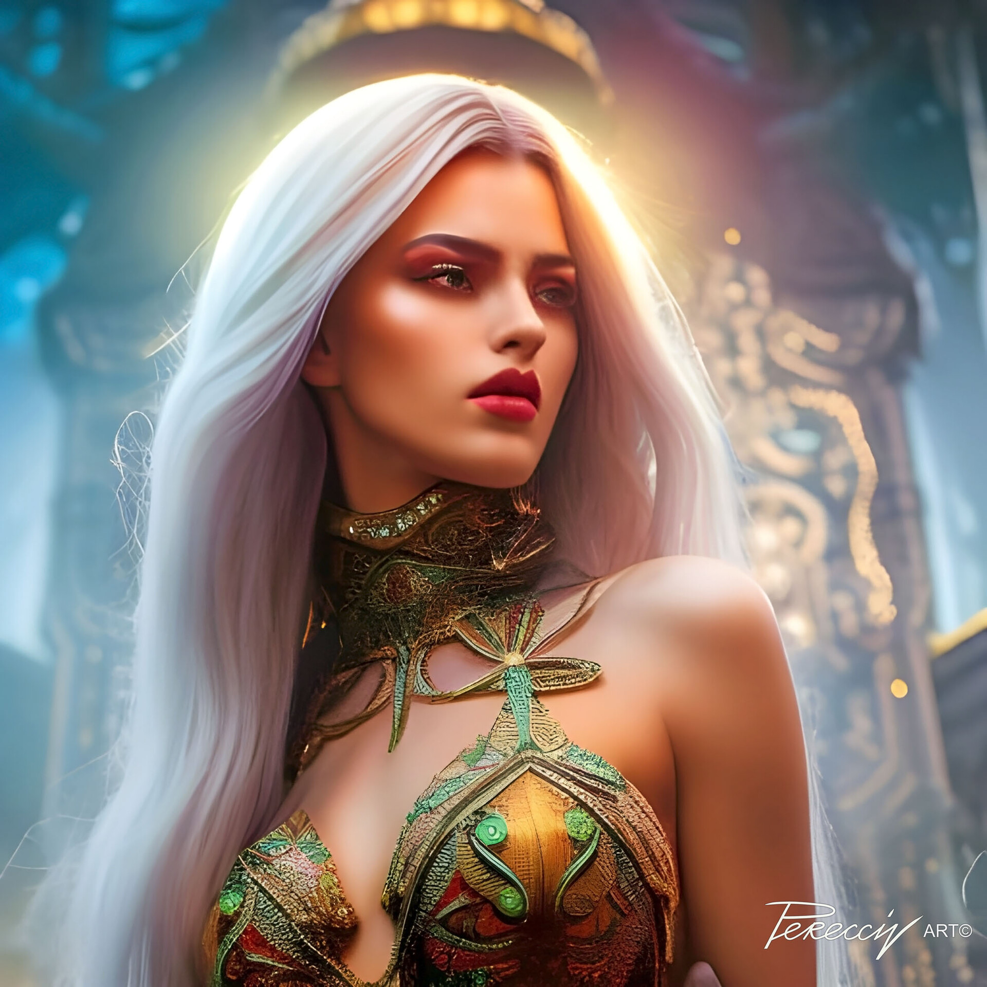 ArtStation - Magic girl - 202305301.