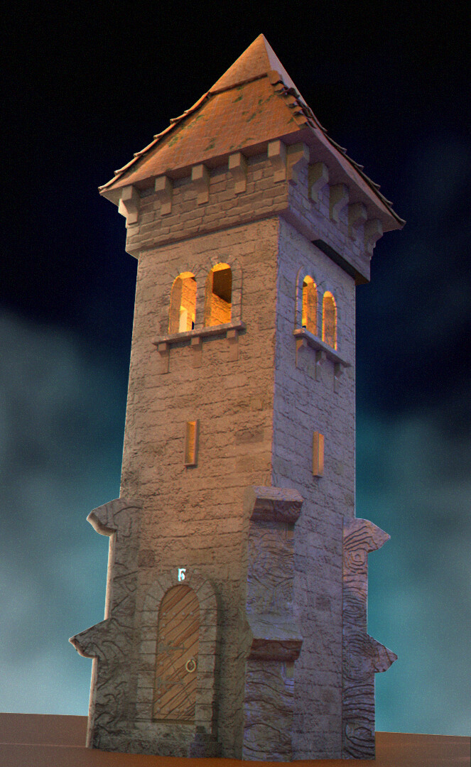 ArtStation - Wizard's Tower