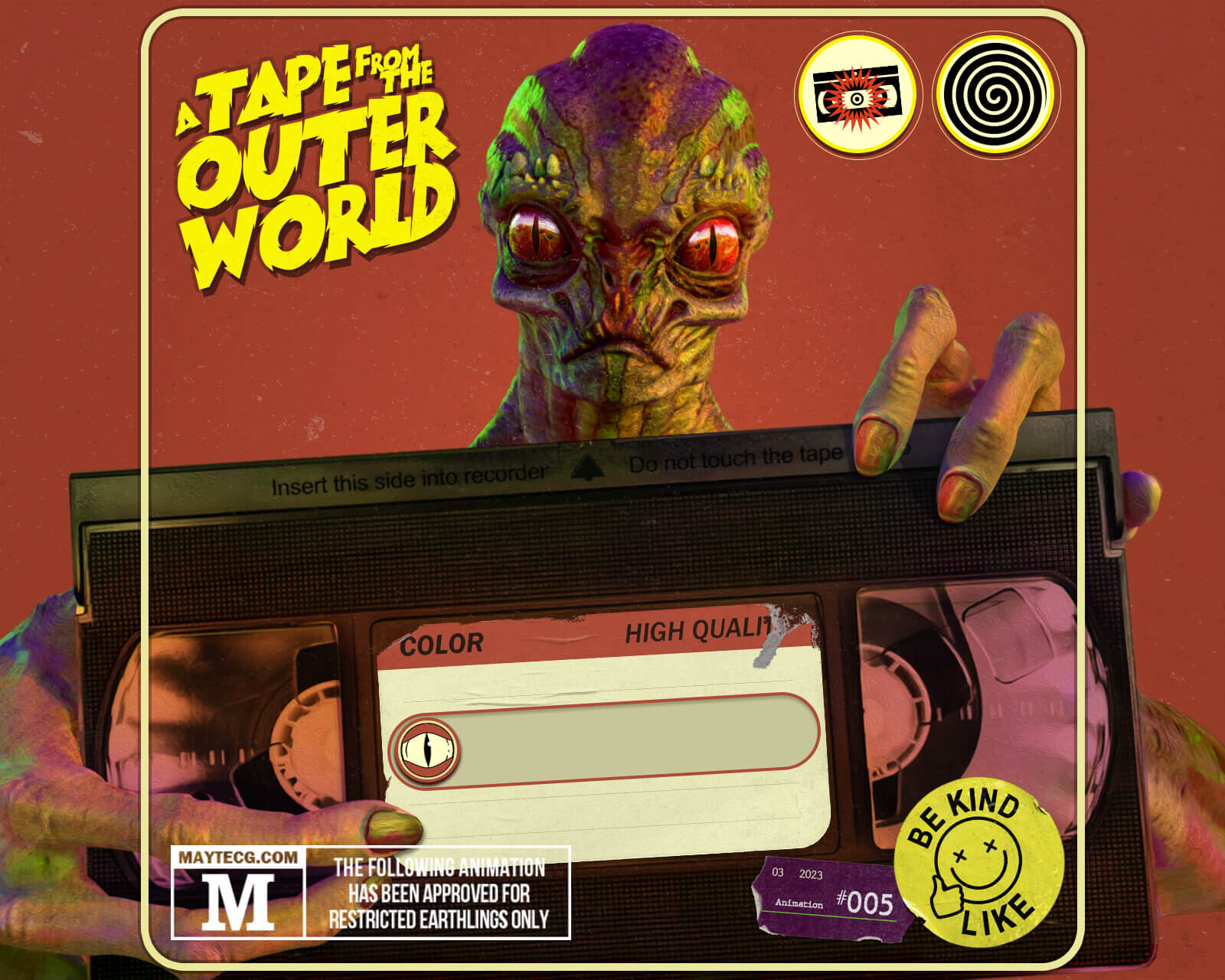 ArtStation - Animation #005 - A Tape From The Outer World