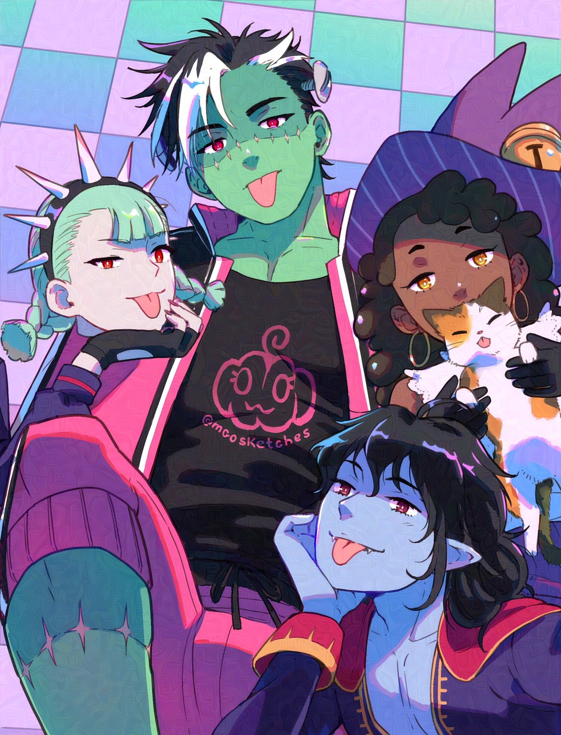 ArtStation - Halloween gang