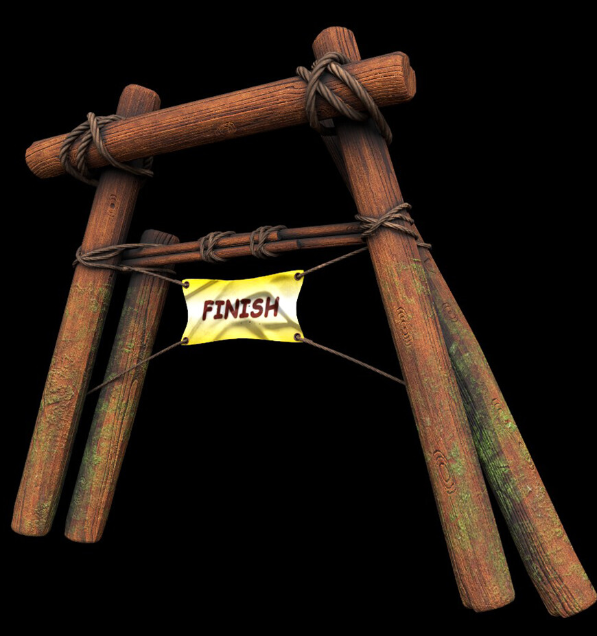 ArtStation - End Gate - Finish Point