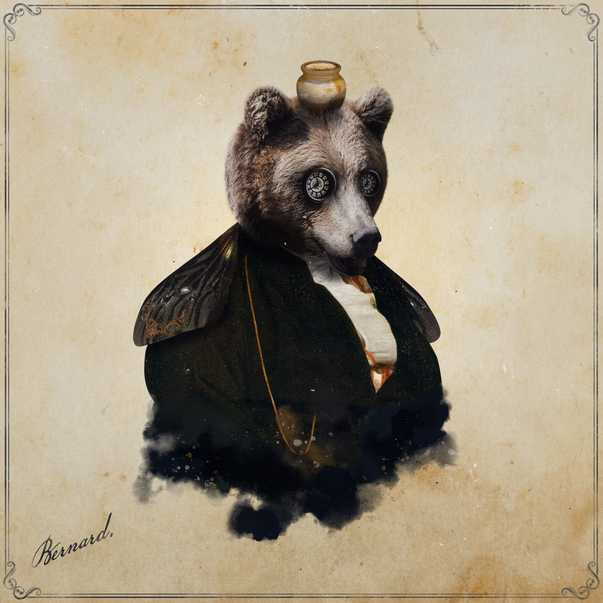 ArtStation - NOBLE IMITATION #09 “Bernard”