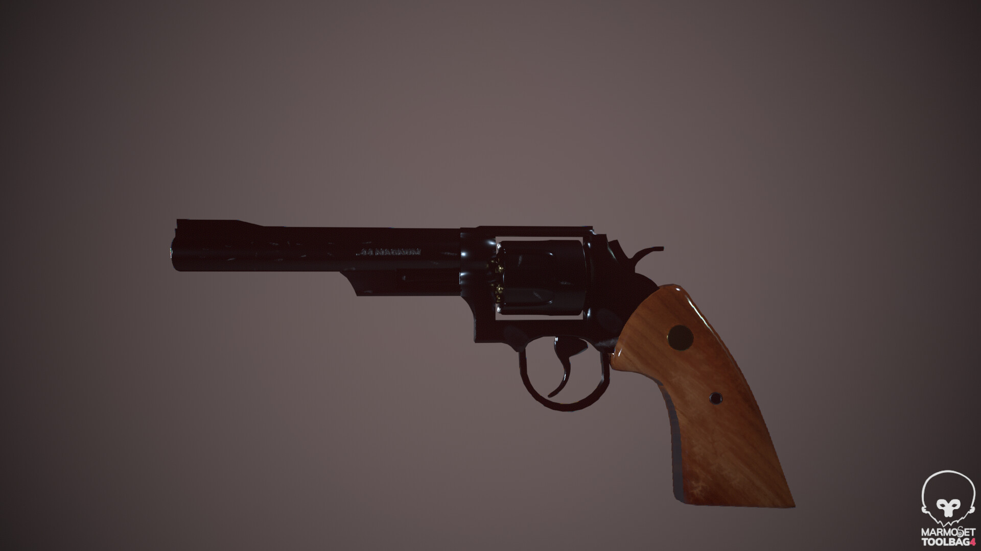 ArtStation - Revolver .44 Magnum